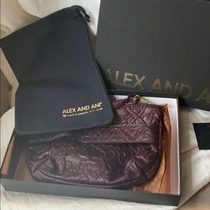Alex and Ani | Bags | Alex And Ani Leather Pouch Whand Strap | Poshmark